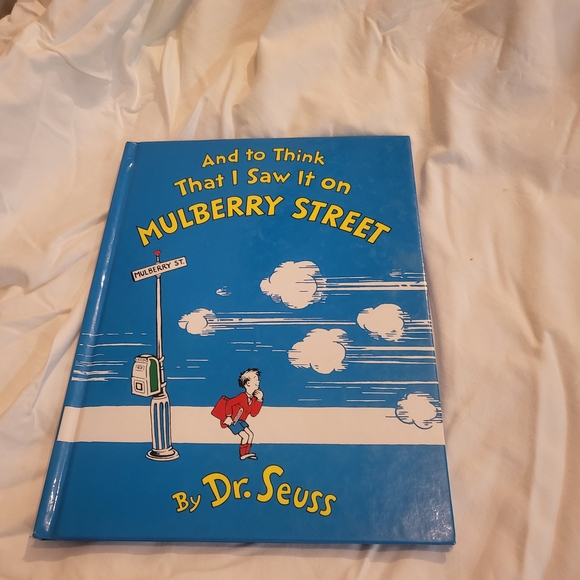 Dr. Seuss | Other | Dr Seuss Blue And To Think That I Saw It On ...